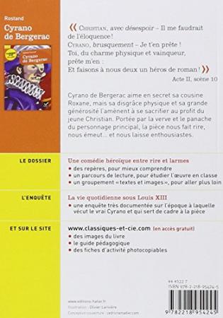 Cyrano de Bergerac: texte abrégé | Viabooks